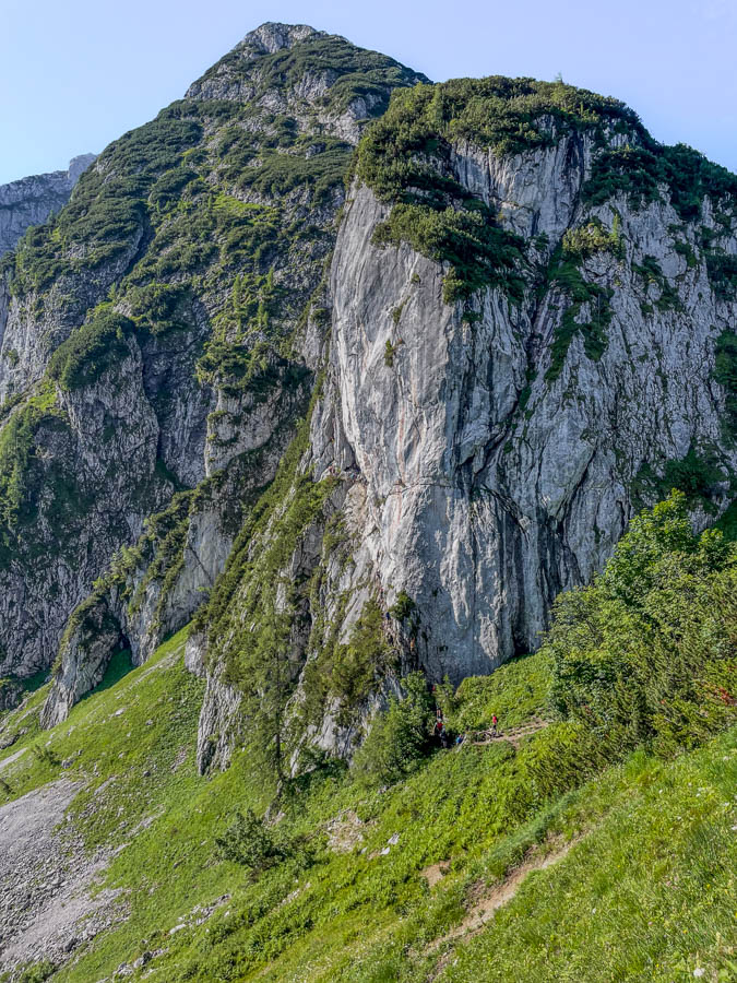 Ferata Stairway to Heaven (Grosser Donnerkogel) - Lahkih nog naokrog