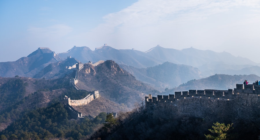 Kitajski zid: Jinshanling predel - najlepši del zidu! - Lahkih nog naokrog